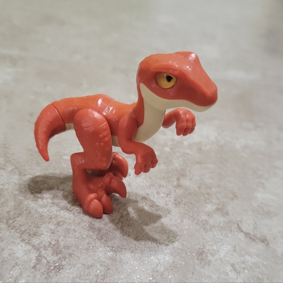 Jurrasic World | Toys | 5 Jurrasic World Dinosaur 3 Inch Orange Toy ...